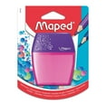 Maped Shaker 2-Hole Canister Pencil Sharpener, Assorted Multi-colors ...