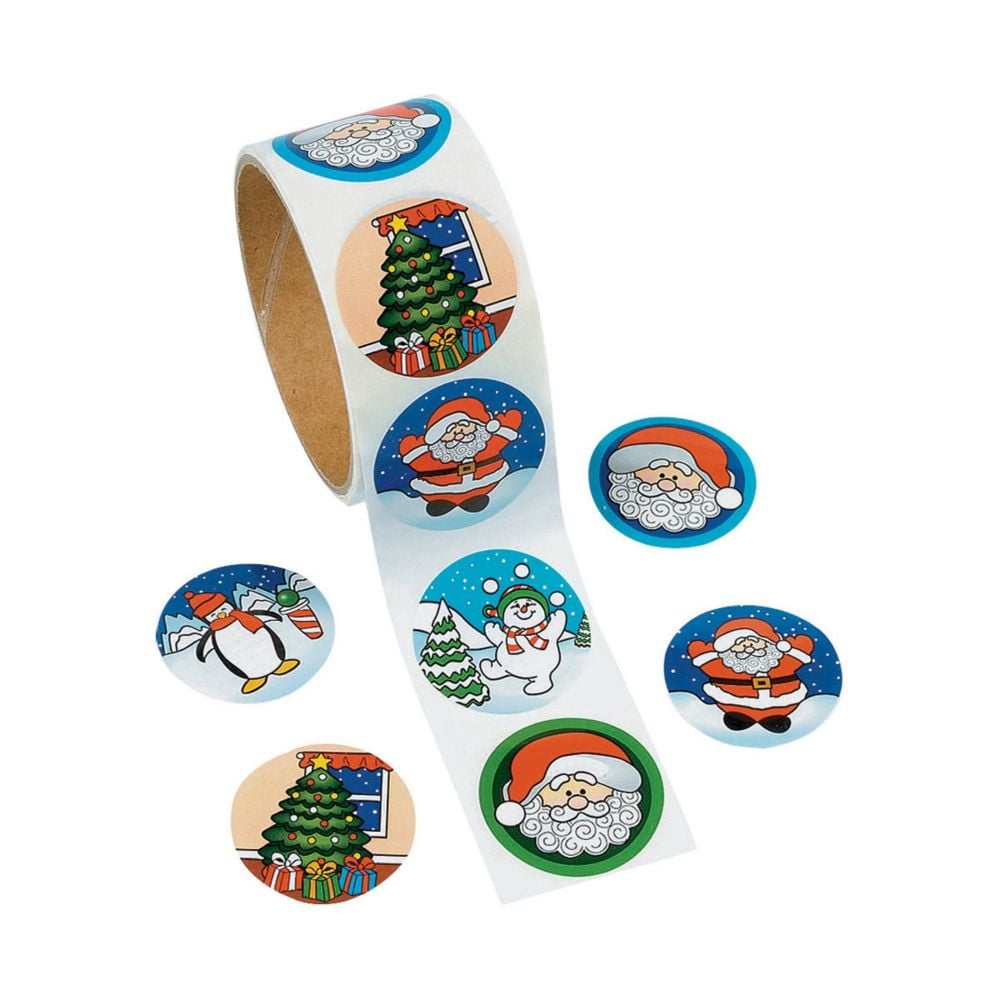 Holiday Roll of Stickers - Walmart.com