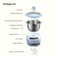 Joydeem Electric Dough Maker With Ferment Function Microcomputer Timing Face Up Touch Panel