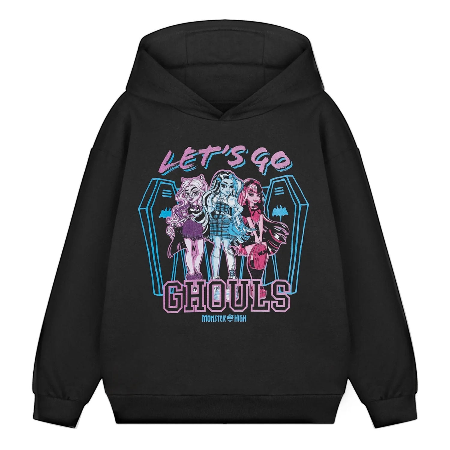Click here for Monster High Girls Lets Go Ghouls Hoodie 11-12 Yea... prices