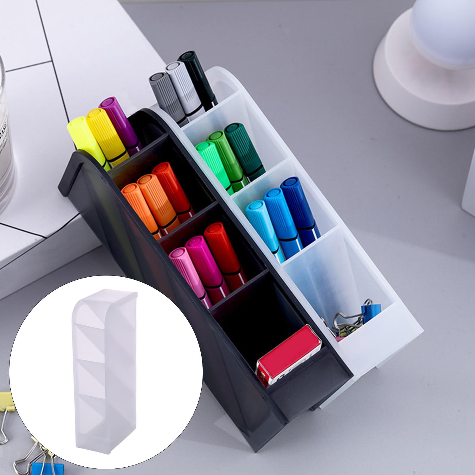 Buy Desk Organizers Racks, High Capacity with 4 Compartments Storage ...
