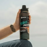 GRITR 24 oz Stainless Steel Vacuum Insulated Water Bottle, Red Label ...