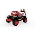 Ride-On Power Wheels Tough Talking Jeep Wrangler Vehicle - Walmart.com