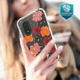 Pressed Dried Flower Design Phone Case For Reiko brand for Galaxy A01 ...
