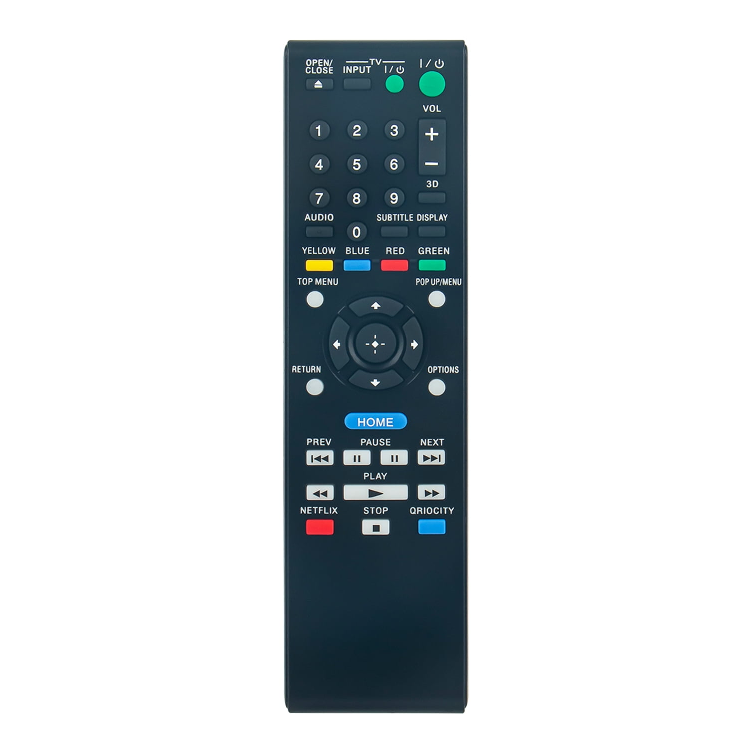 Vinabty RMT-B117A Replaced Remote Control Fit For Sony DVD Players BDP ...