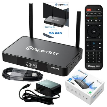 SuperBox S6 Pro|2025 Fully Upgraded|6K Ultra HD|Parental Control Time ...
