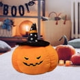 Aooww Pumpkin Plush Stuffed Animal, Cute Furry Orange Pumpkin Toy, Soft ...