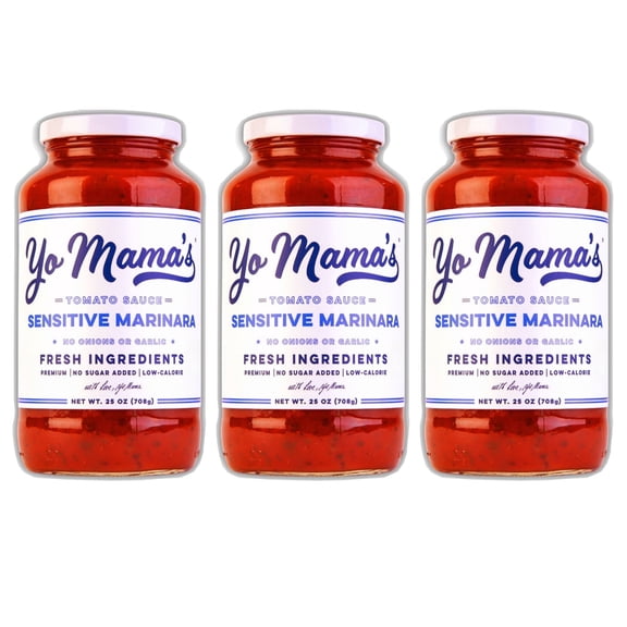 Yo Mama's Foods Keto Marinara Pasta Sauce - Pack of (12) - No Sugar ...