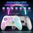 Wireless Xbox One Controller with RGB LED Light Support Button Mapping ...