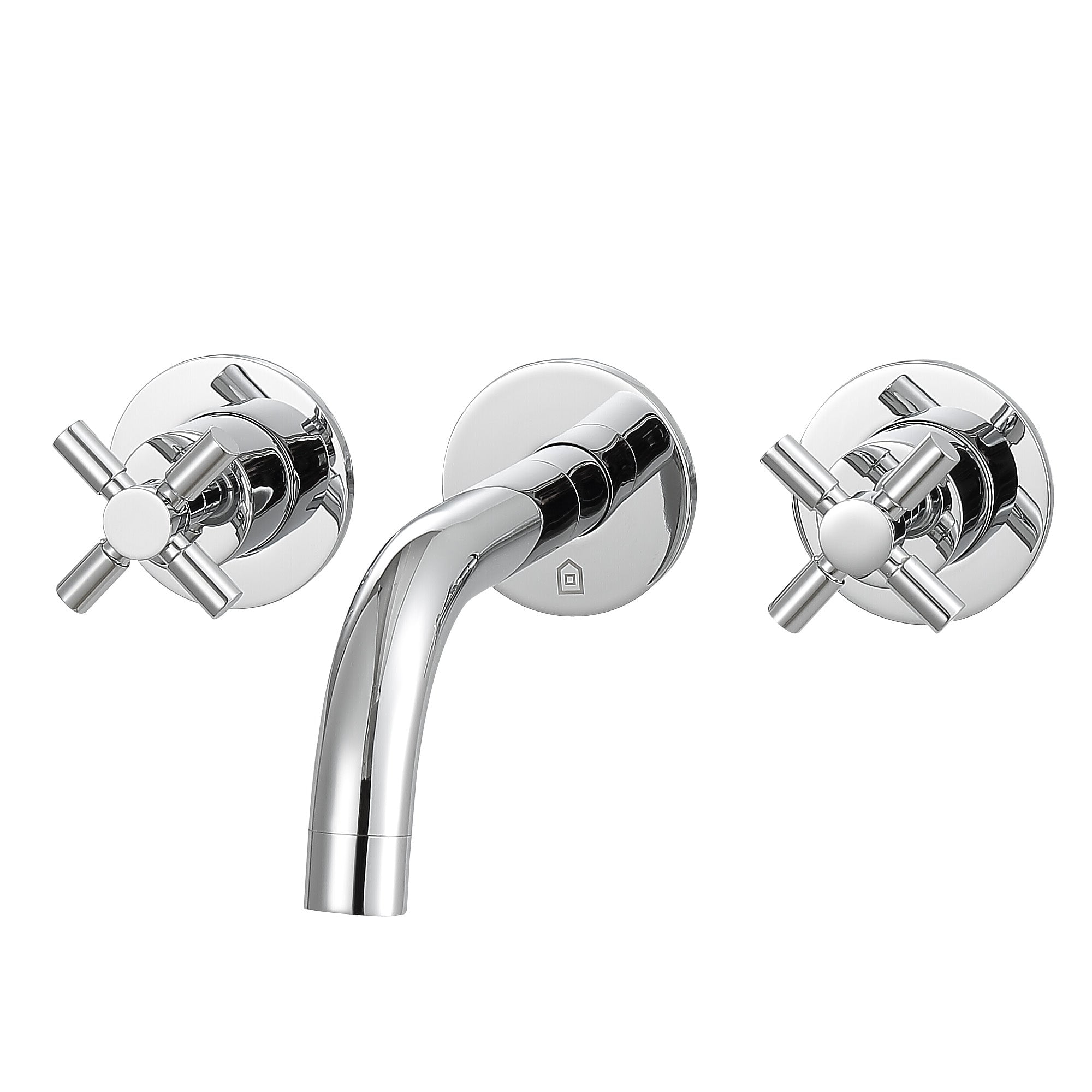 Click here for Ancona Prima Two Handle Wall Mounted Bathroom Fauc... prices