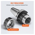 CAT40 Collet Holder Set ER16/32, 35pcs Milling Machine Tool Holder Kit ...