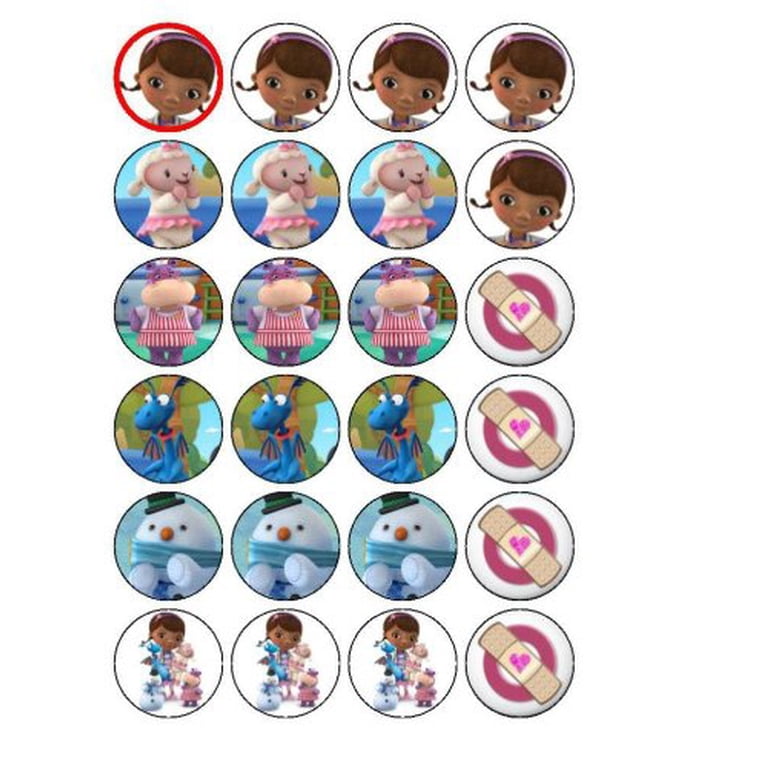 Doc Mcstuffins Edible Cake Topper