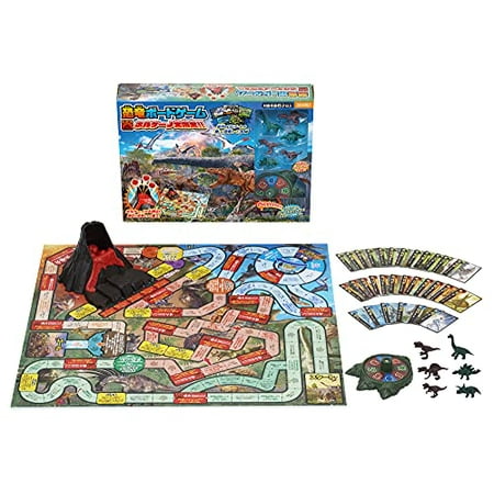 Dinosaur board game Volcano Great Eruption-A powerful volcanic bomb ...