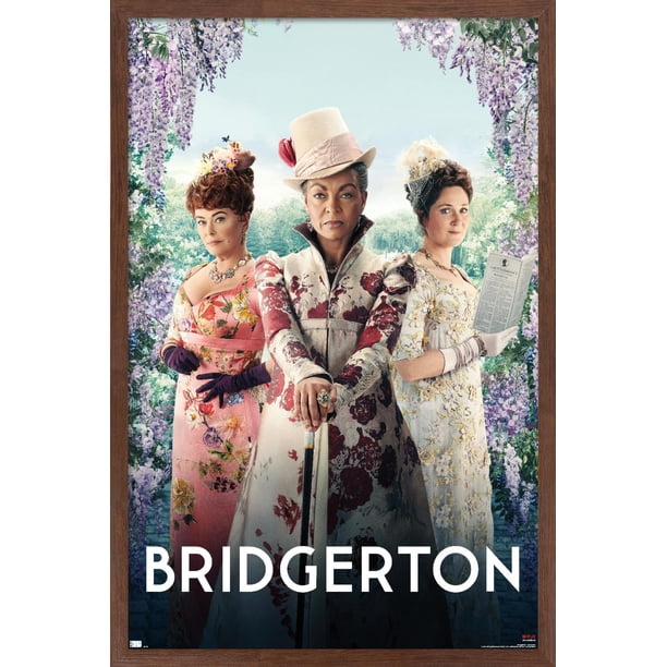 Netflix Bridgerton - Trio Wall Poster, 22.375" x 34", Framed - Walmart.com