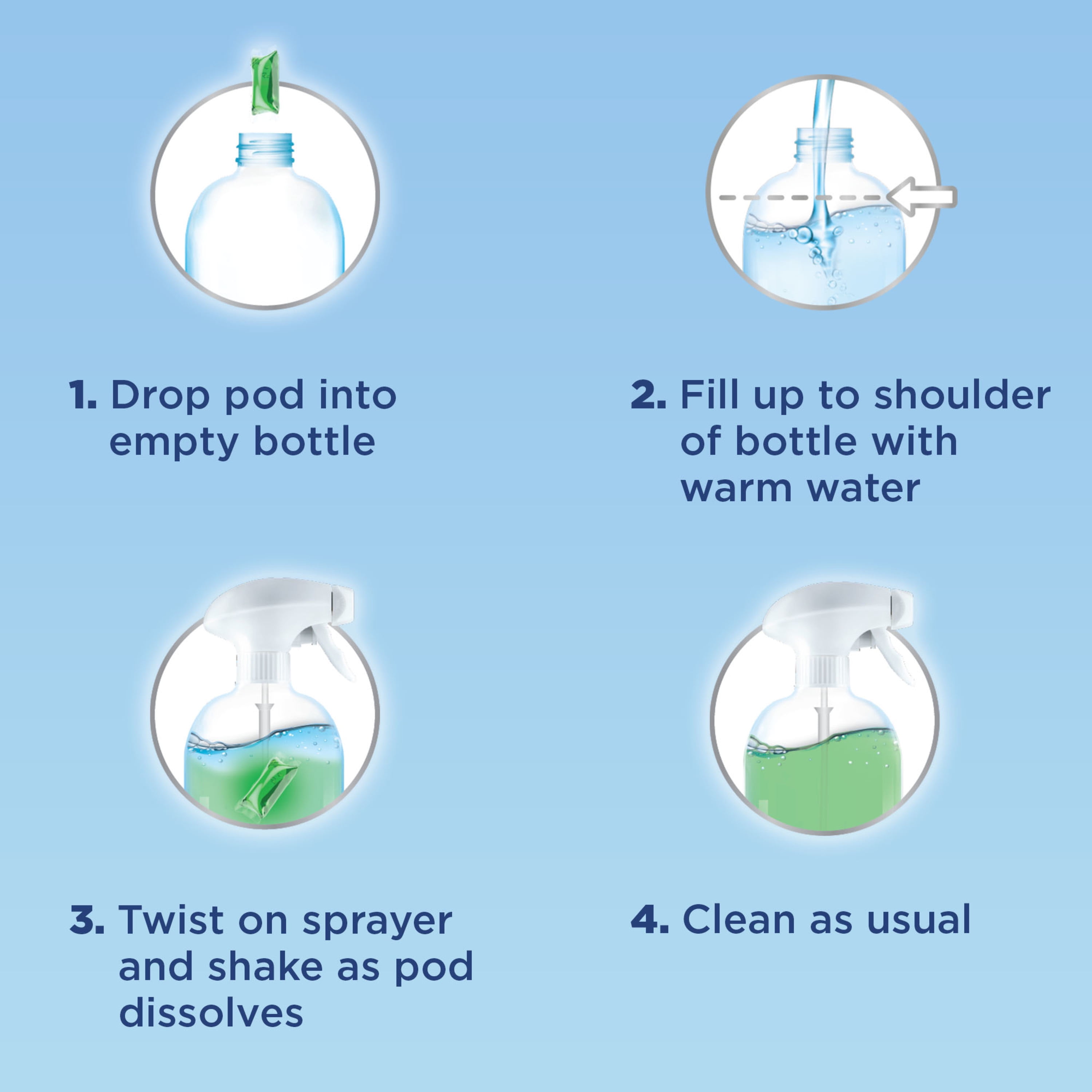 Buy Scrubbing Bubbles® Dissolve™ Concentrated Pod Bathroom Cleaner, 2 ...