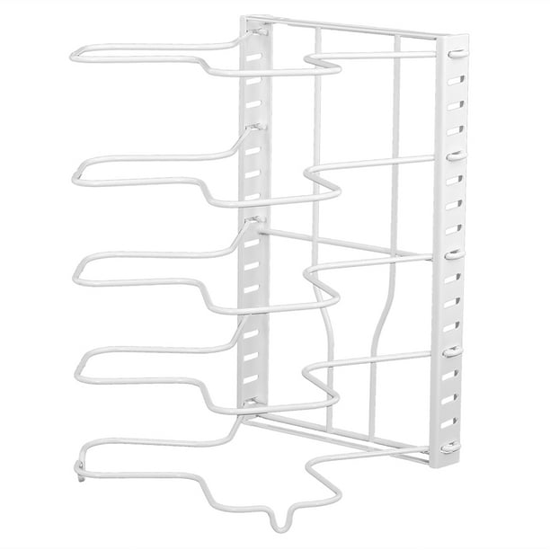 Mainstays White Wire Organization Rack-Use Vertical or Horizontal ...