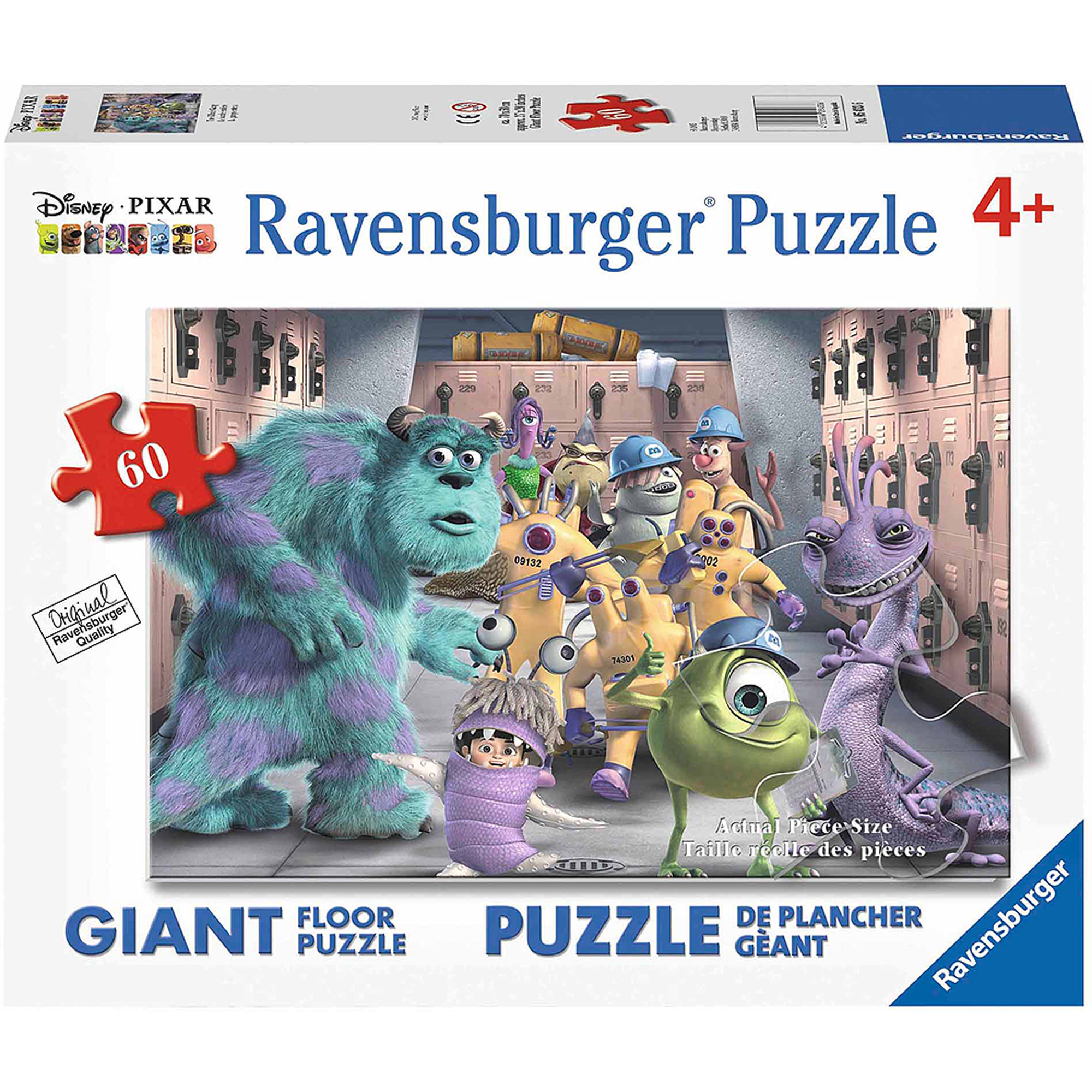 Ravensburger Monsters Inc.: The Whole Gang Floor Puzzle, 60 Pieces ...