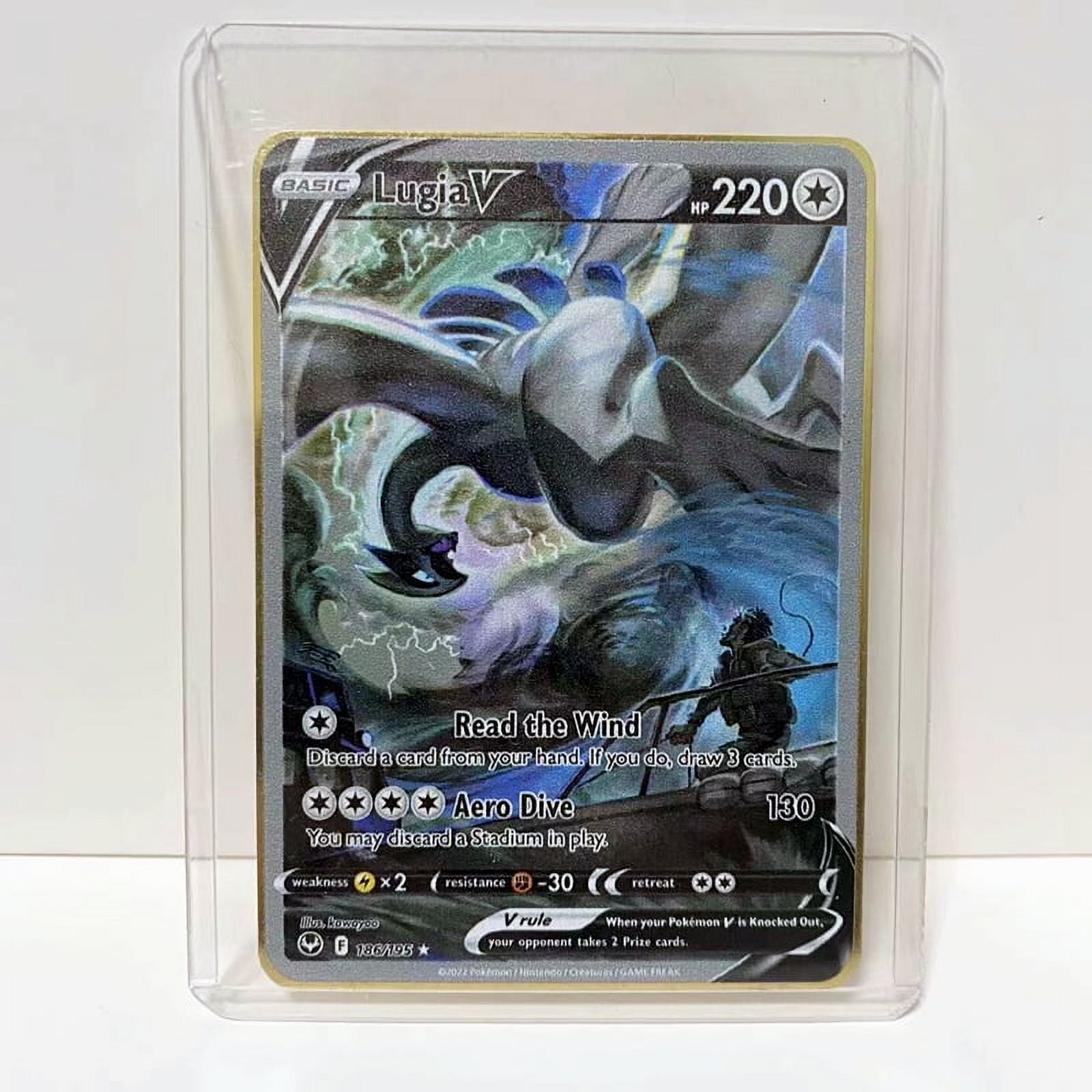 DIY Hot Sale Cards Mewtwo Vstar Groudon Kyogre Arceus Charizard Lugia ...