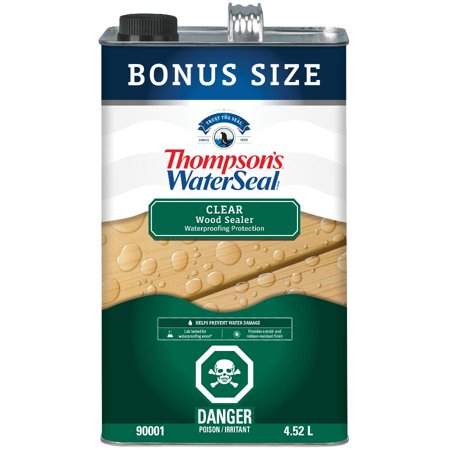 Waterproofing Wood Protector - Clear, 4.52 L - Walmart.ca