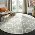 SAFAVIEH Chatham CHT737E Handmade Grey / Ivory Rug - Walmart.com