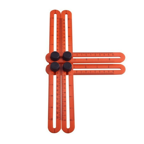 Multifunction Office Drawing Ruler Multi-angle Drawing Ruler Four ...