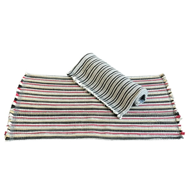 Mainstays Multi Color Rag Rug - Walmart.com