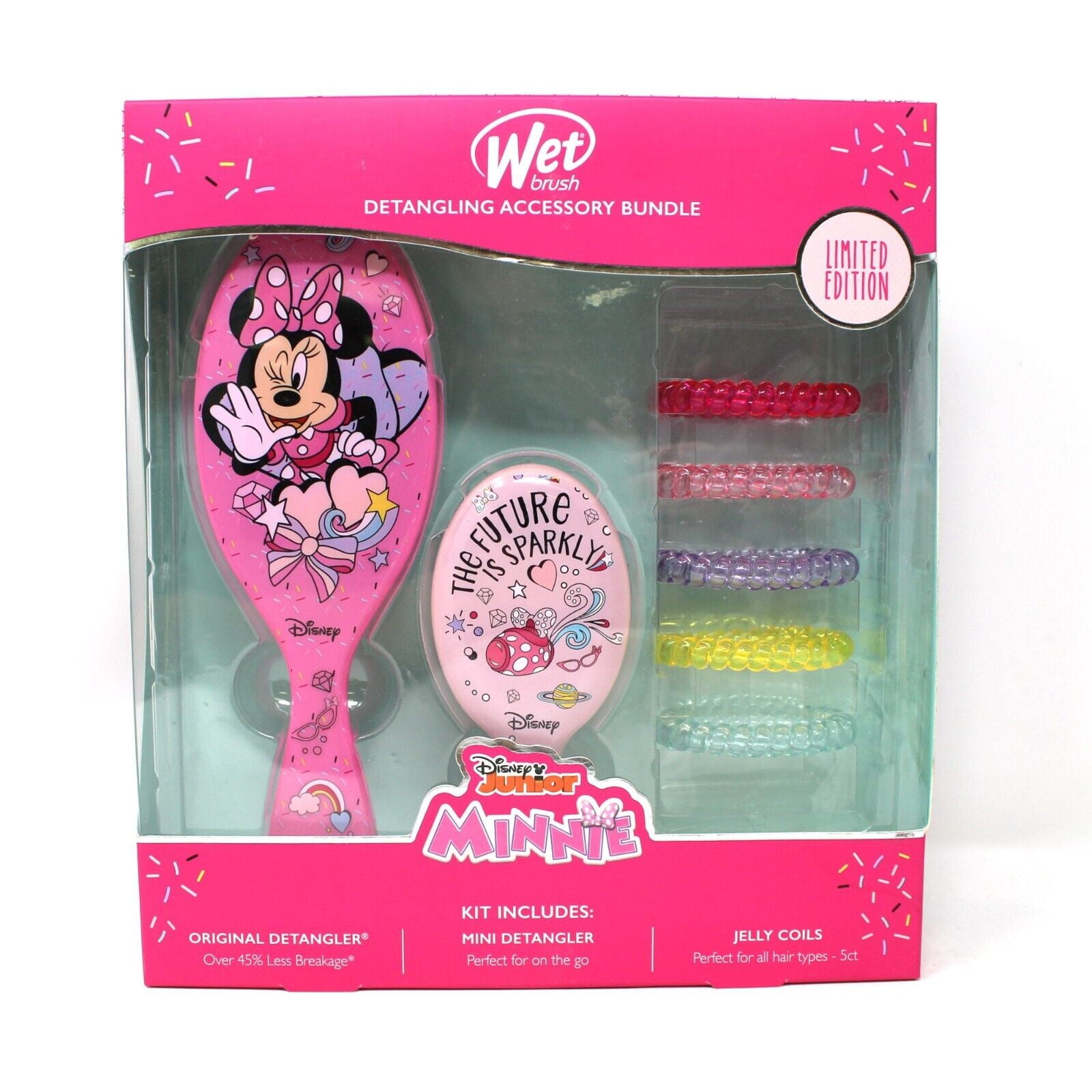 Wet Brush - Disney Minne Mouse Gift Set, Detangling Accessory Bundle ...