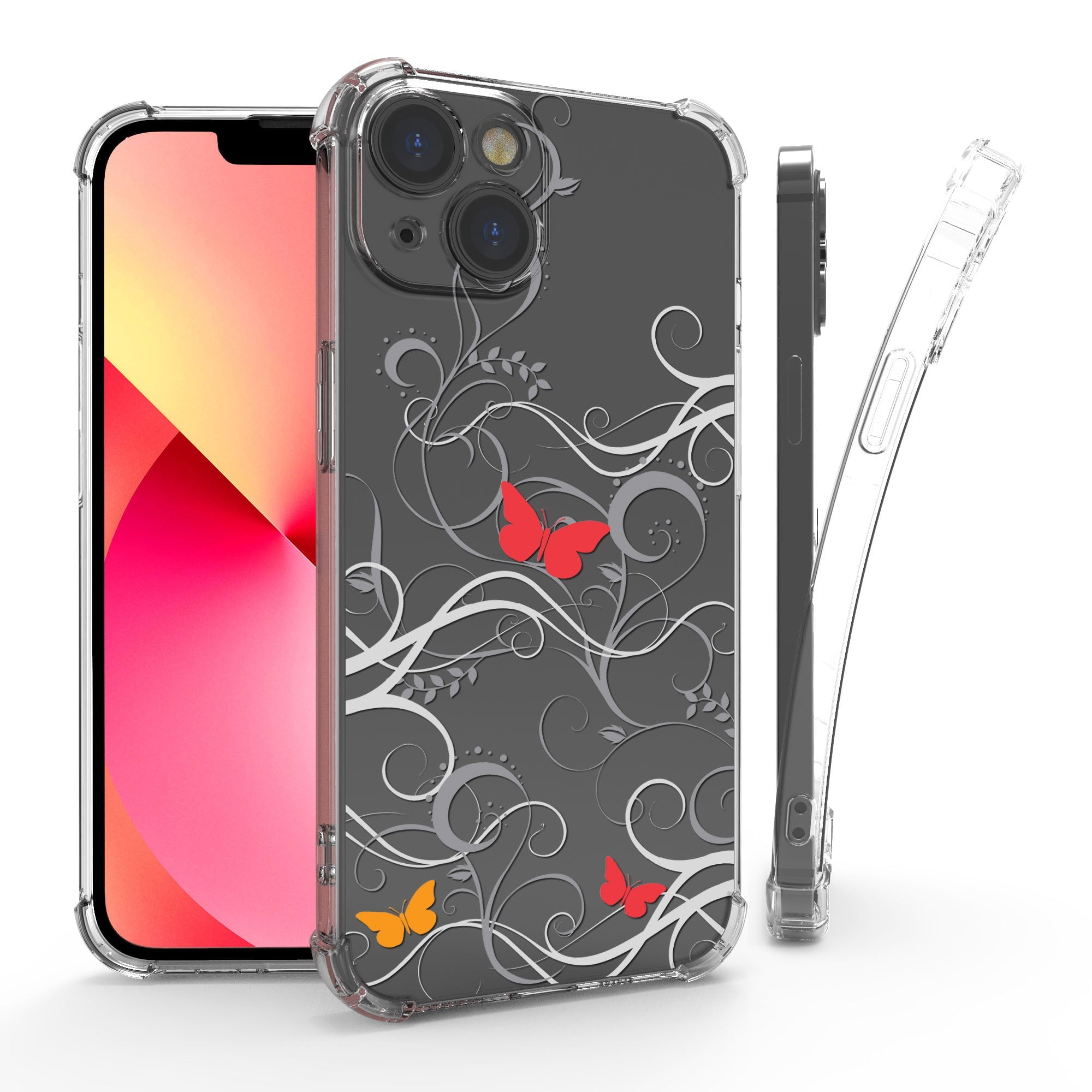 Flex Gel Camera Cover Designed For Apple iPhone 14 6.1" Case ...