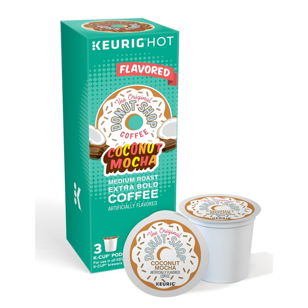 The Original Donut Shop Coconut Mocha Keurig Single Serve K Cup Pods