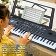 "Ccdes 61 Keys Portable Electronic Keyboard Piano, USB Charging ...