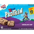 CLIF Kid Zbar Protein - Chocolate Chip - Crispy Whole Grain Snack Bars ...