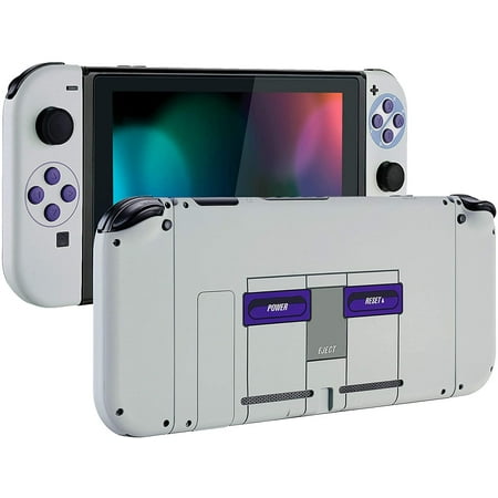 eXtremeRate Soft Touch Grip Back Plate for Nintendo Switch Console, NS ...