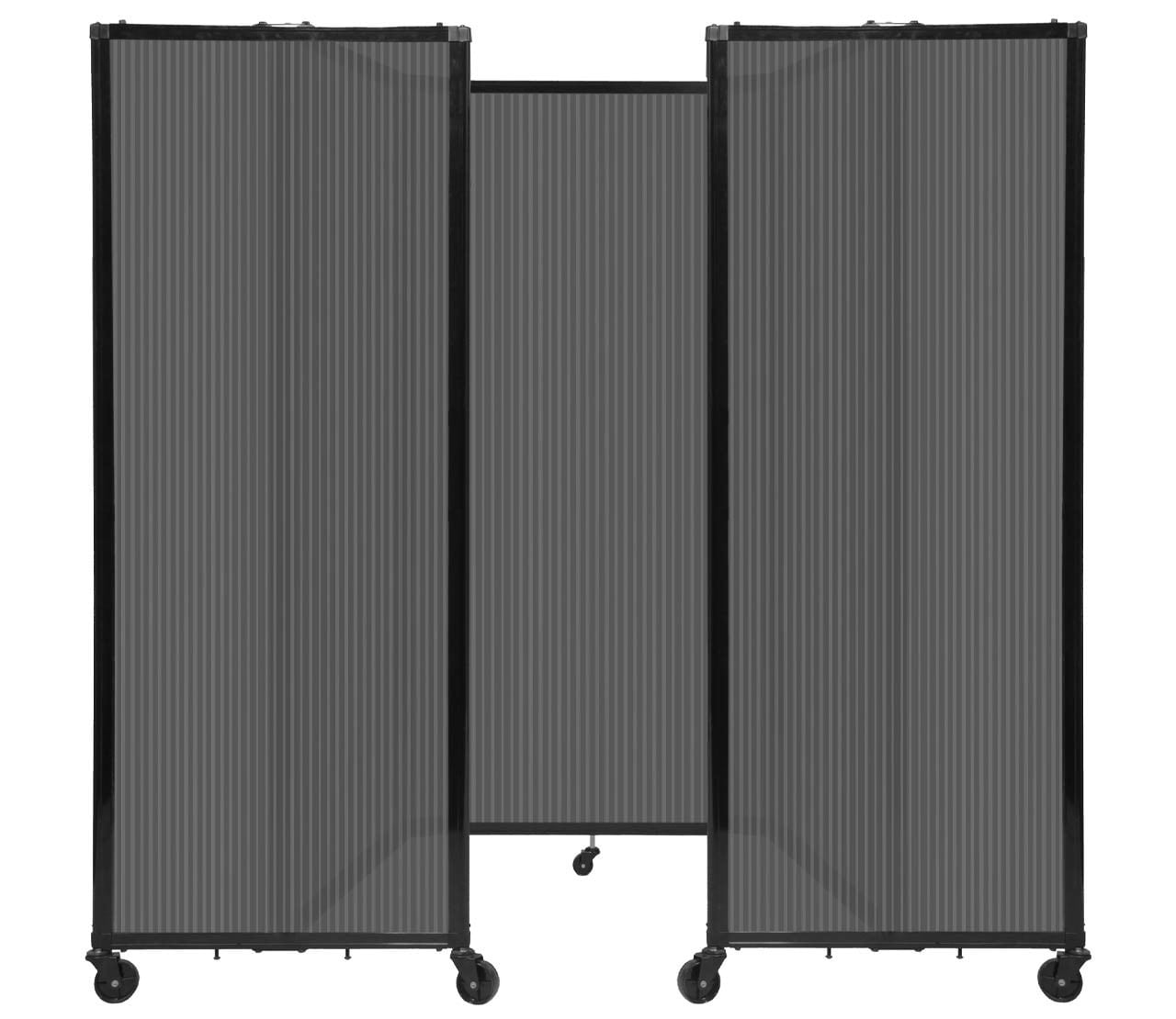 Versare Polycarbonate Room Divider 360 Portable Wall Partition ...