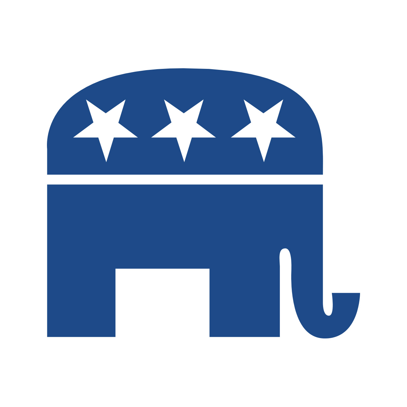 Republican Logo Sticker Decal Die Cut - Self Adhesive Vinyl ...