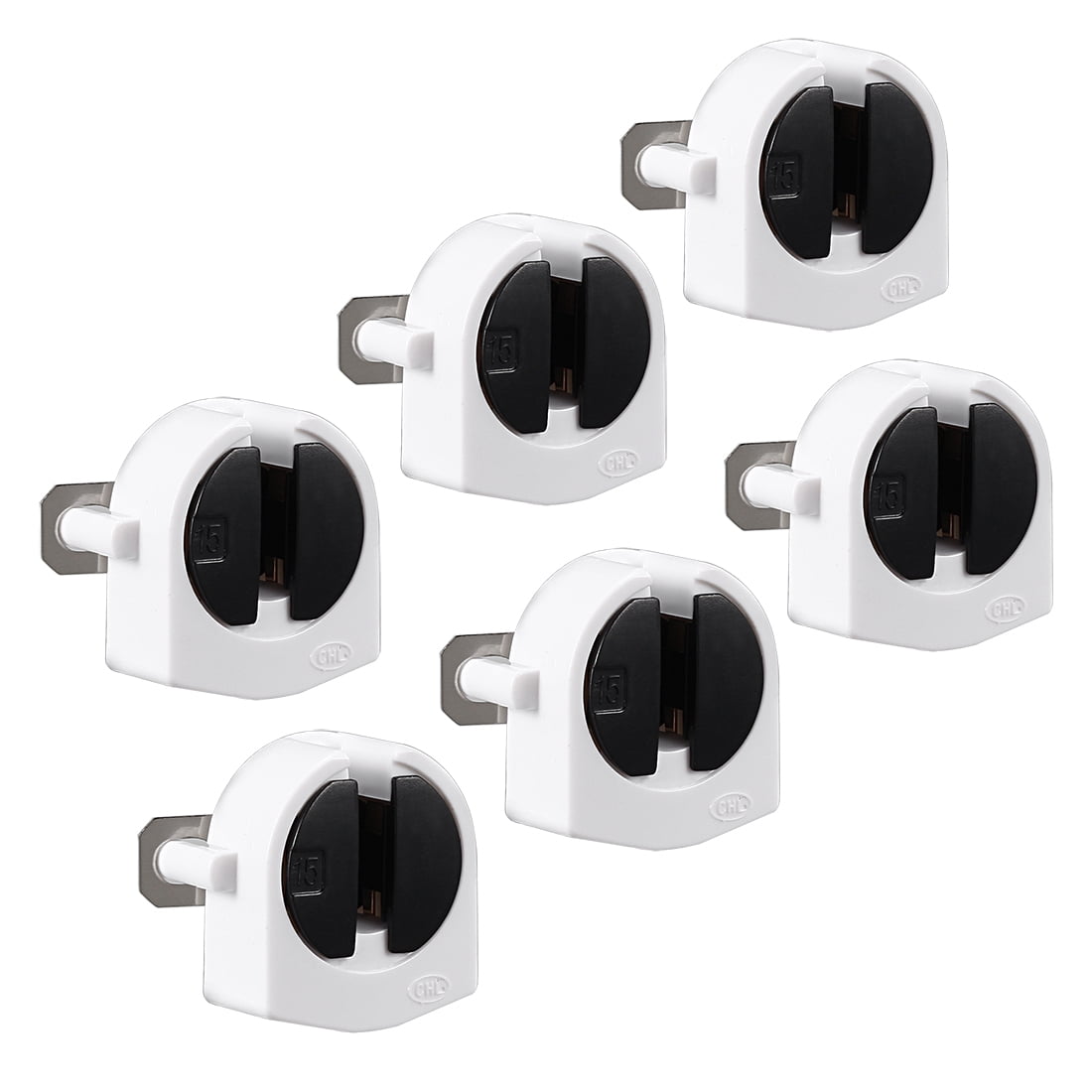 6Pcs 2A G5-F288 T5 Light Socket G5 Base Fluorescent Lamp Holder White ...