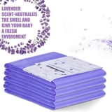 JOCCIK Diaper Pail Refills 4pk Baby Powder Scent Holds Up to 2552 ...