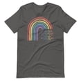 Seven Color Christian Rainbow Shirt, Christian Rainbow Bible Verse Tee ...