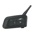 Vnetphone V6 Motorcycle Helmet Bluetooth Intercom Headset, 2 Pack, Full ...