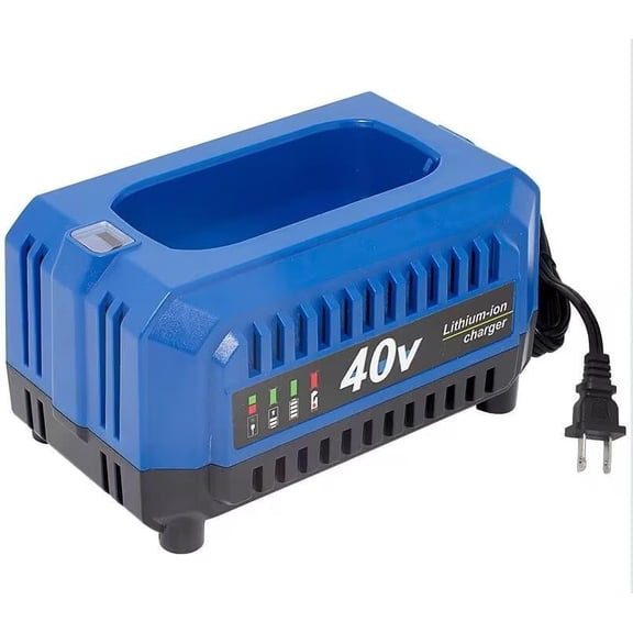 Kobalt 40-Volt Battery Charger, Quick Charging, LED Indicator, 40V ...