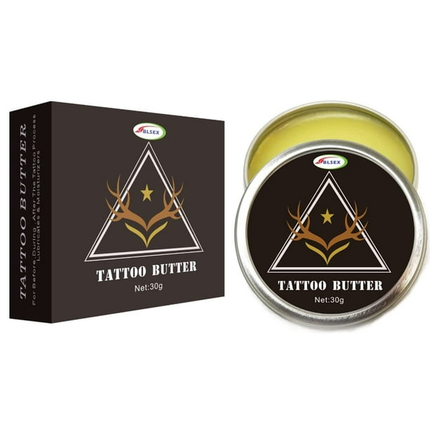 Tattoo Butter for Before, During, After Tattoos, Aftercare Ointment ...