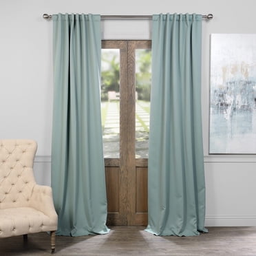 Valeron Estate 120-Inch Rod Pocket Insulated Double-Width Window ...
