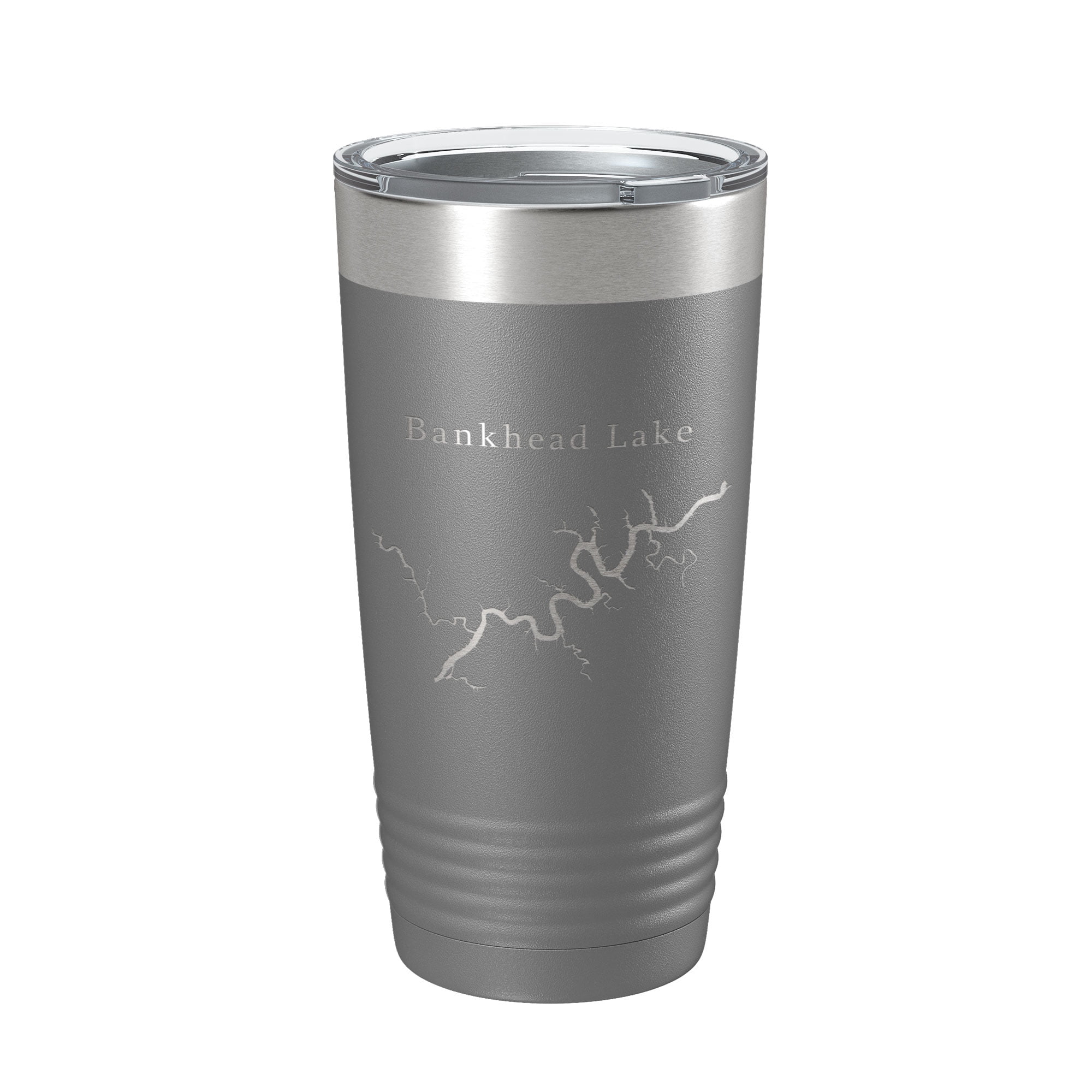 Bankhead Lake Map Tumbler Travel Mug Insulated Laser Engraved Coffee ...
