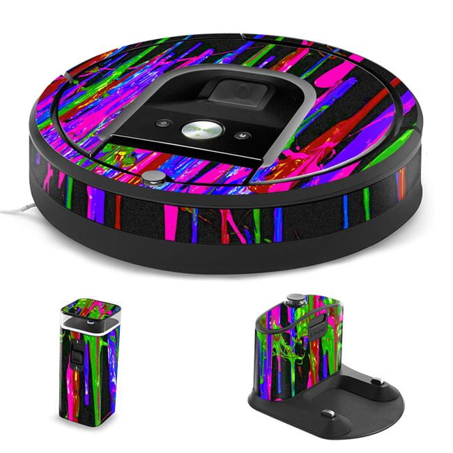 MightySkins IRRO960-Drips Skin for iRobot Roomba 960 Robot Vacuum ...