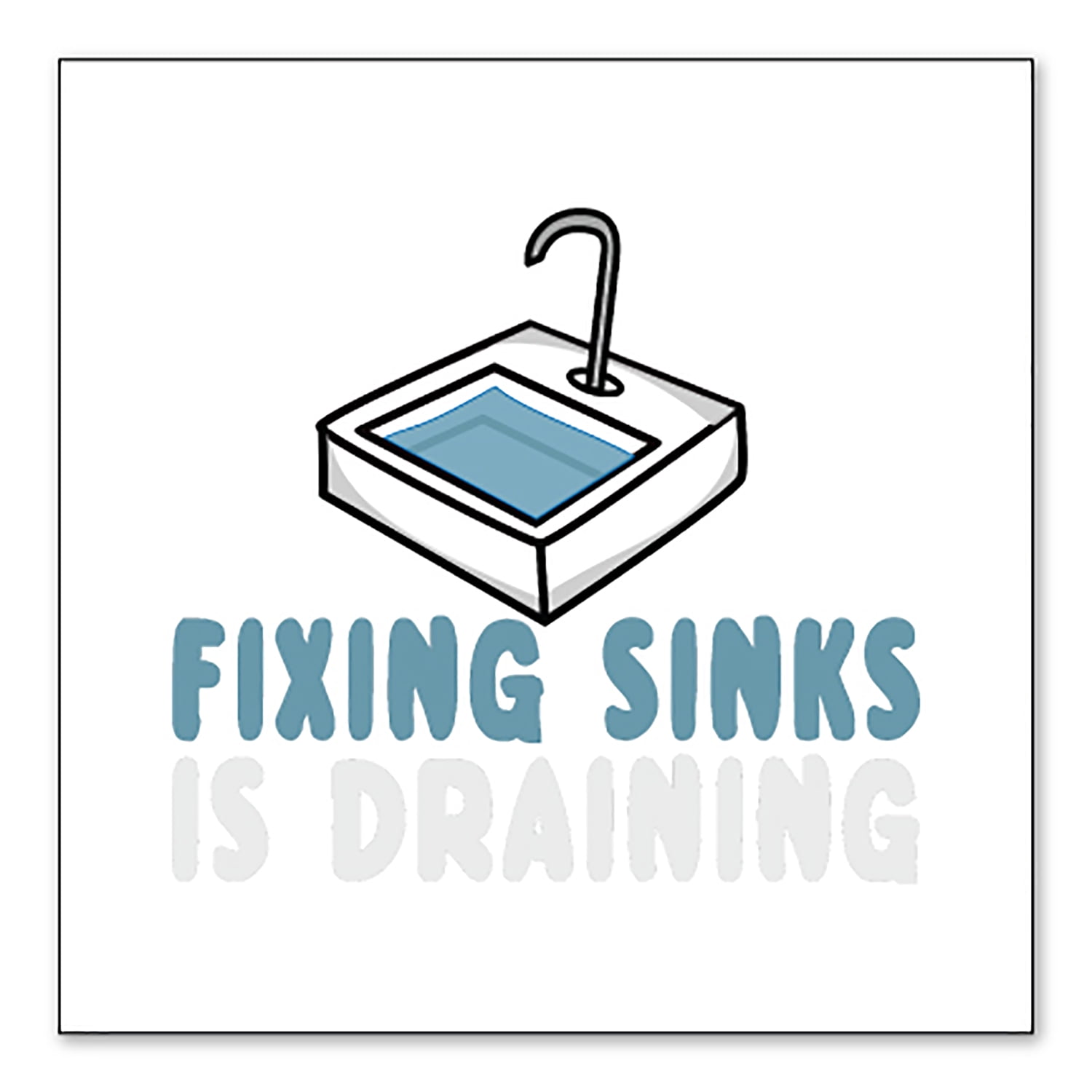 DistinctInk Custom Bumper Sticker - 3" x 3" Decorative Decal - White ...