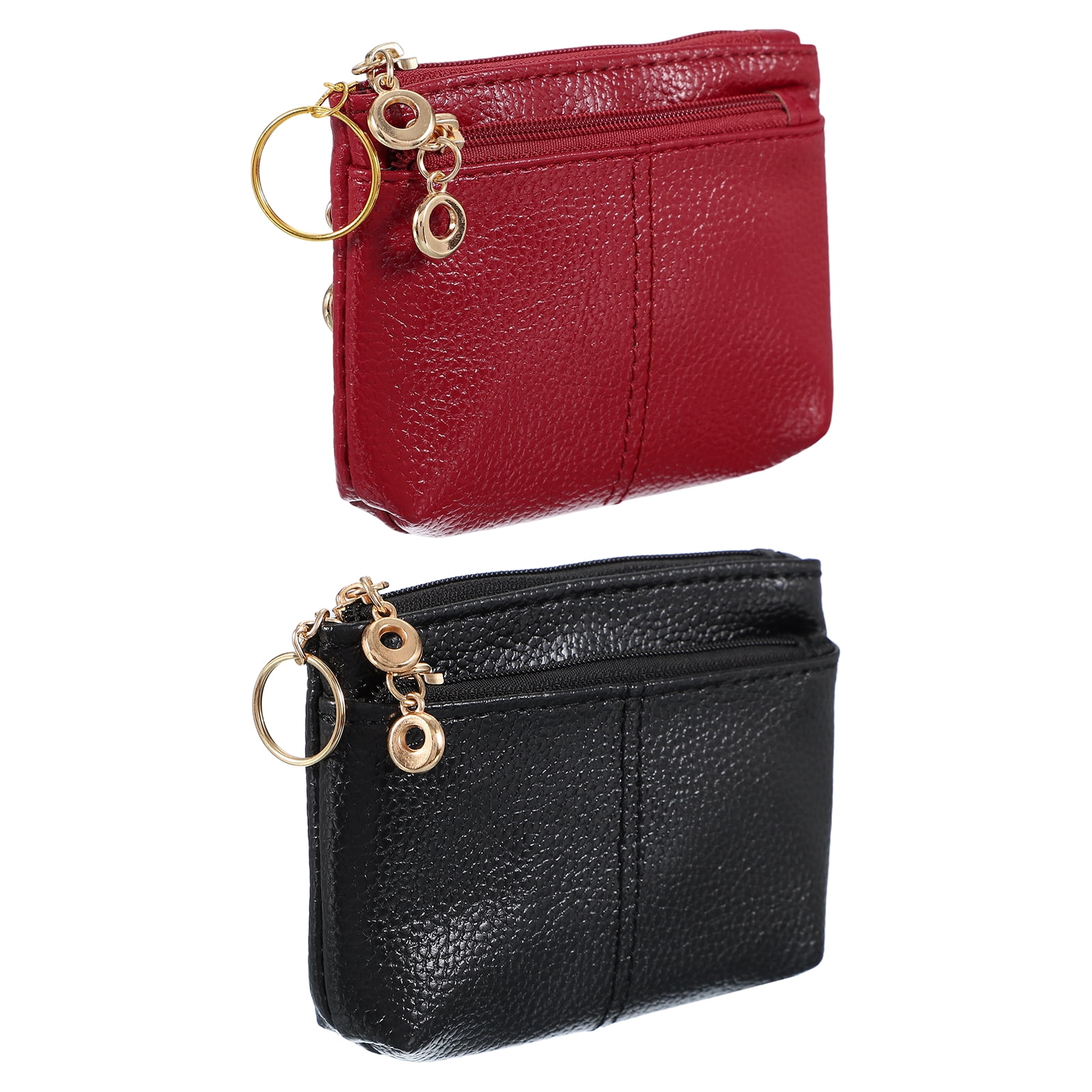 Click here for Uxcell 5 X 3.5 Coin Purse Pouch  2pcs Leather Chan... prices