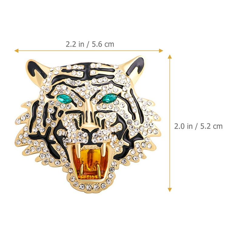 Tiger brooch pins store