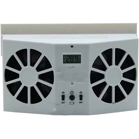 cueiha Portable Solar Car Quiet Air Conditioner, Energy Saving Cooling ...