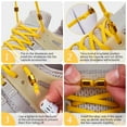 No Tie Shoelaces Elastic Shoe Laces for Sneakers, Lazy Laces One Size ...