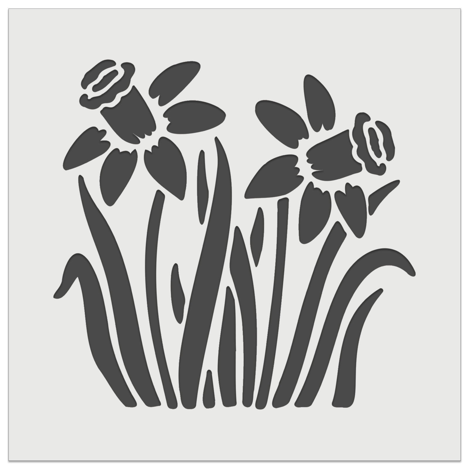 Daffodil Stencil