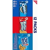 Nabisco Variety Pack - OREO, Nutter Butter, CHIPS AHOY! - 12 Snack ...
